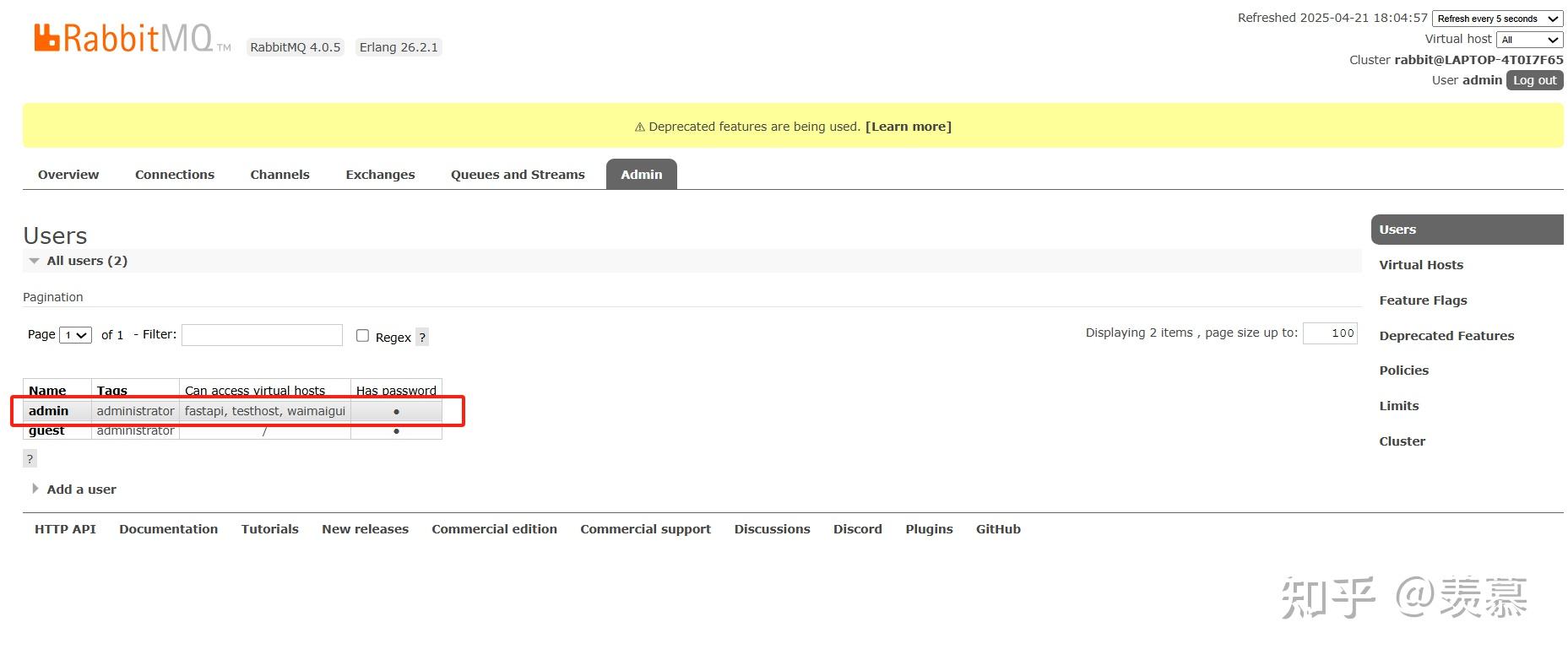 FastApi应用长时间异步任务处理：Celery+RabbitMQ+Redis - 知乎
