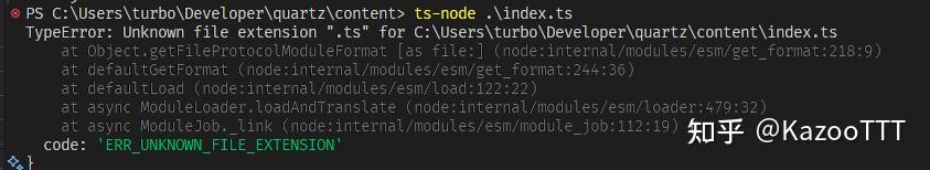 如何运行 ts 文件 - 知乎