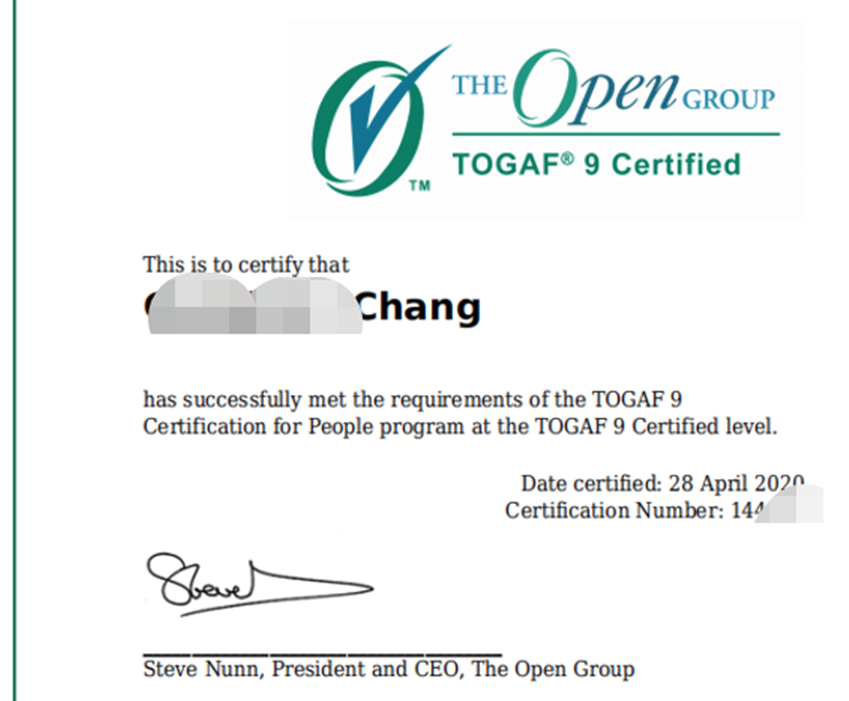 TOGAF考试报名和拿证流程 - 知乎