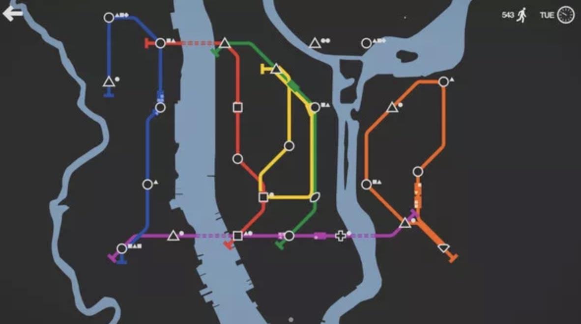 推荐一款城市规划游戏 -《Mini Metro》迷你地铁 - 知乎