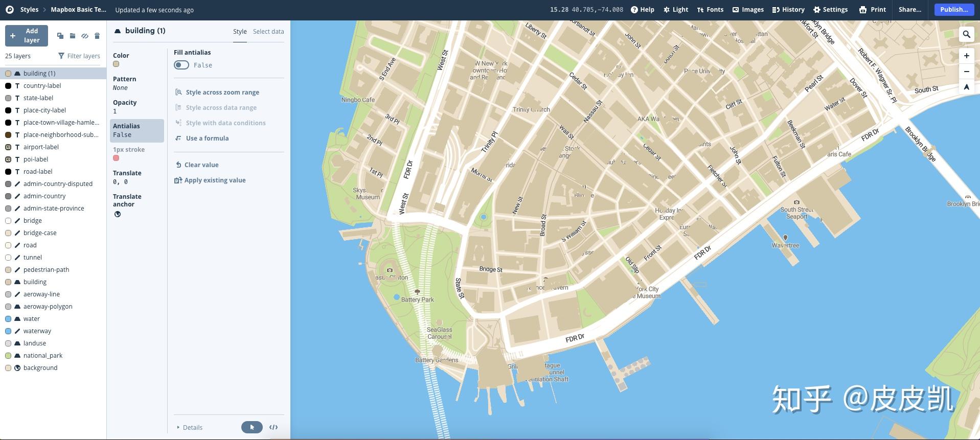 地图界的 PS — Mapbox Studio使用小结 - 知乎