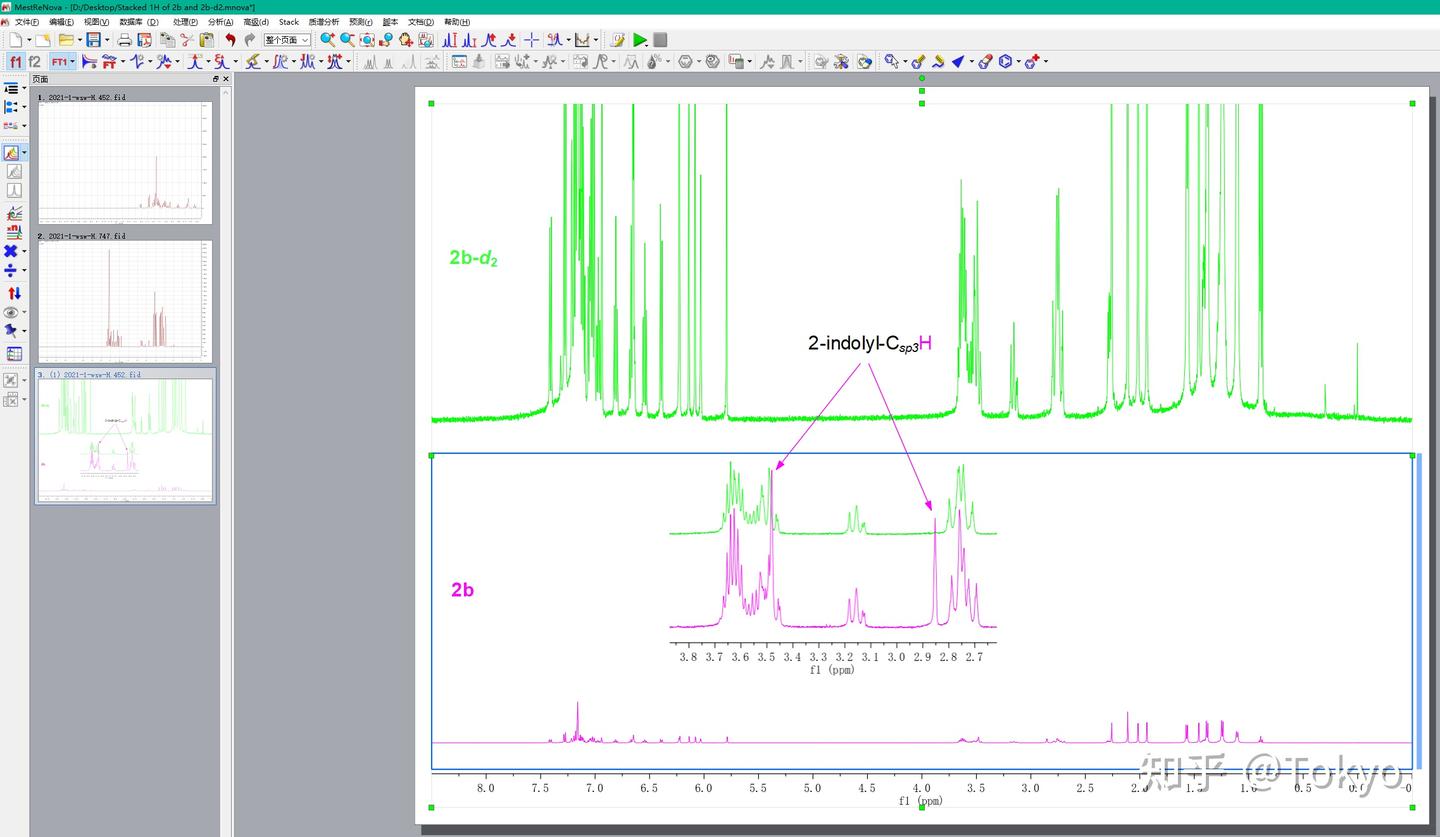 MestReNova基操-叠加图中单个图缩放 - 知乎