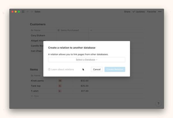 【Notion教程】Notion Relations & rollups - 数据库链接与统计 - 知乎
