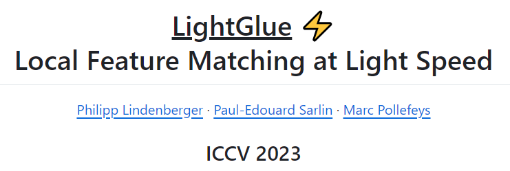 2023年-LightGlue：以闪电般的速度进行特征匹配 - 知乎