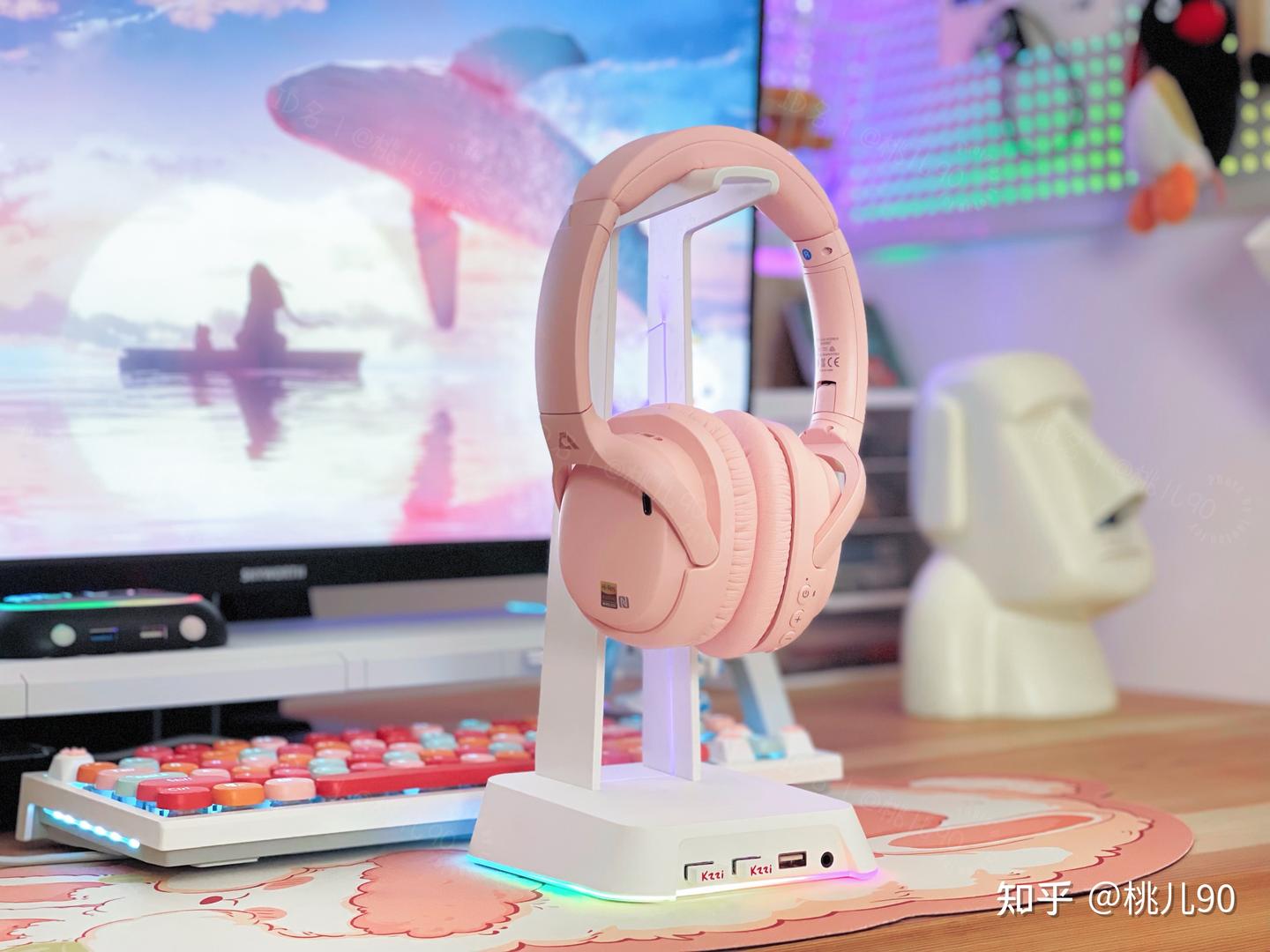 既要颜值也要音质，性价比超高的一魔声学E700头戴式蓝牙耳机 粉色心动款 - 知乎