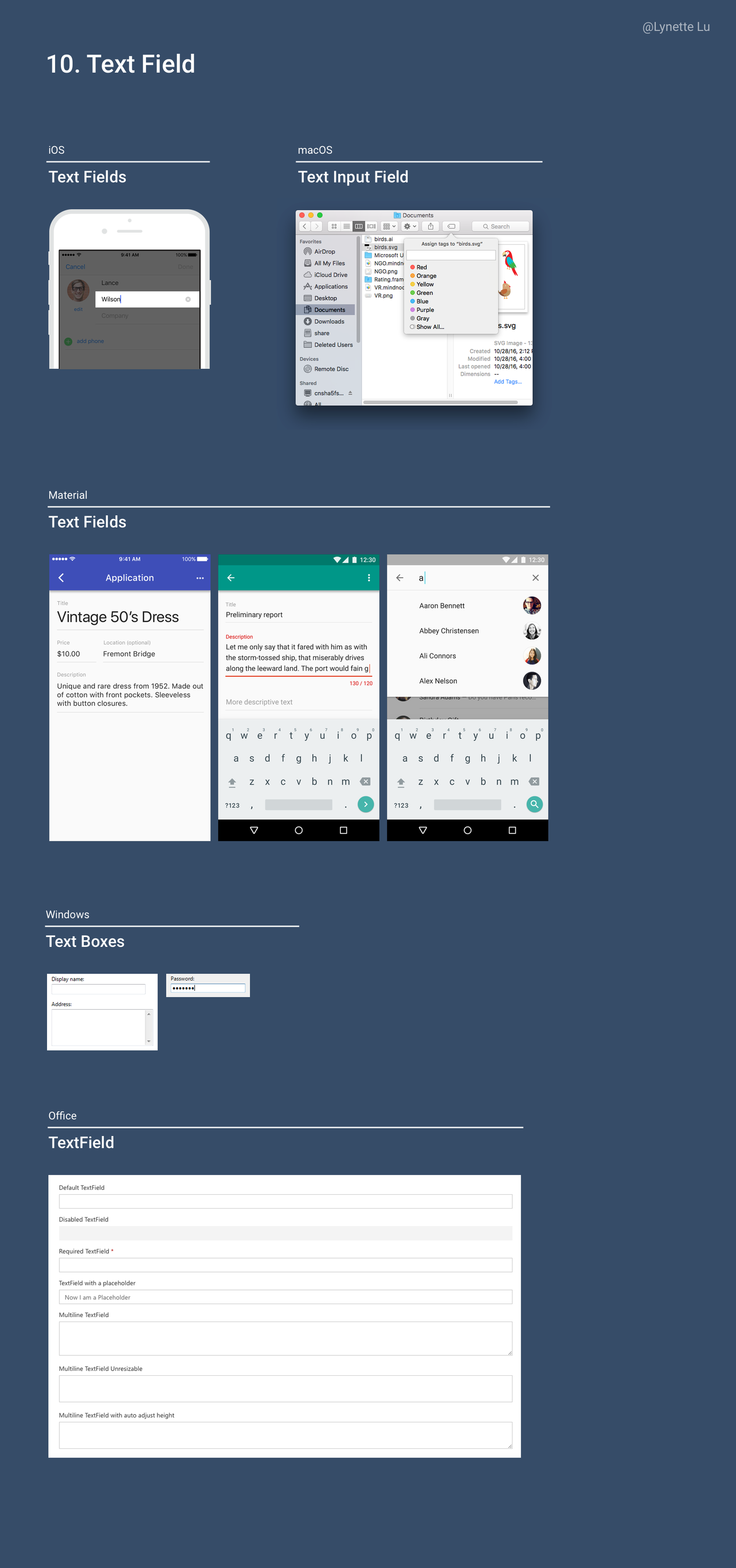 GUI 常用元素中英对照表 / 10. Text Field - 知乎