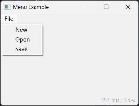 Python开发GUI---基于PySide6菜单栏制作 - 知乎