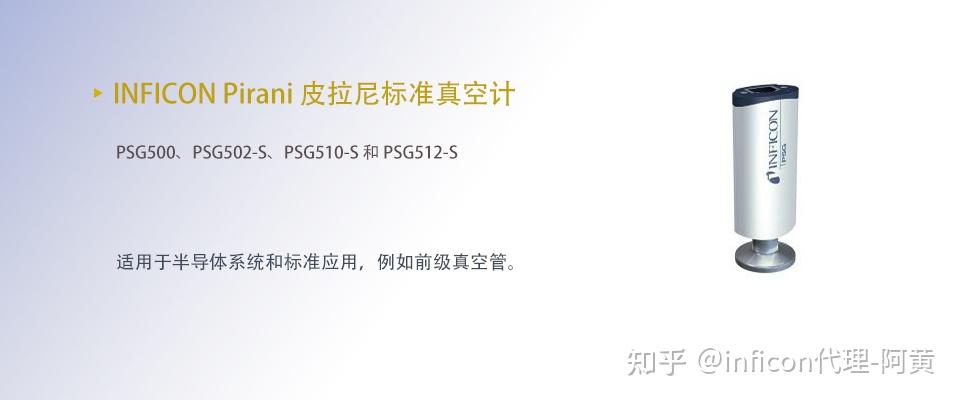 INFICON Pirani 标准真空计 PSG500、PSG502-S、PSG510-S 和 PSG512-S - 知乎