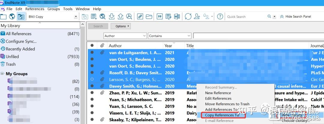 Endnote导出文献 - 知乎