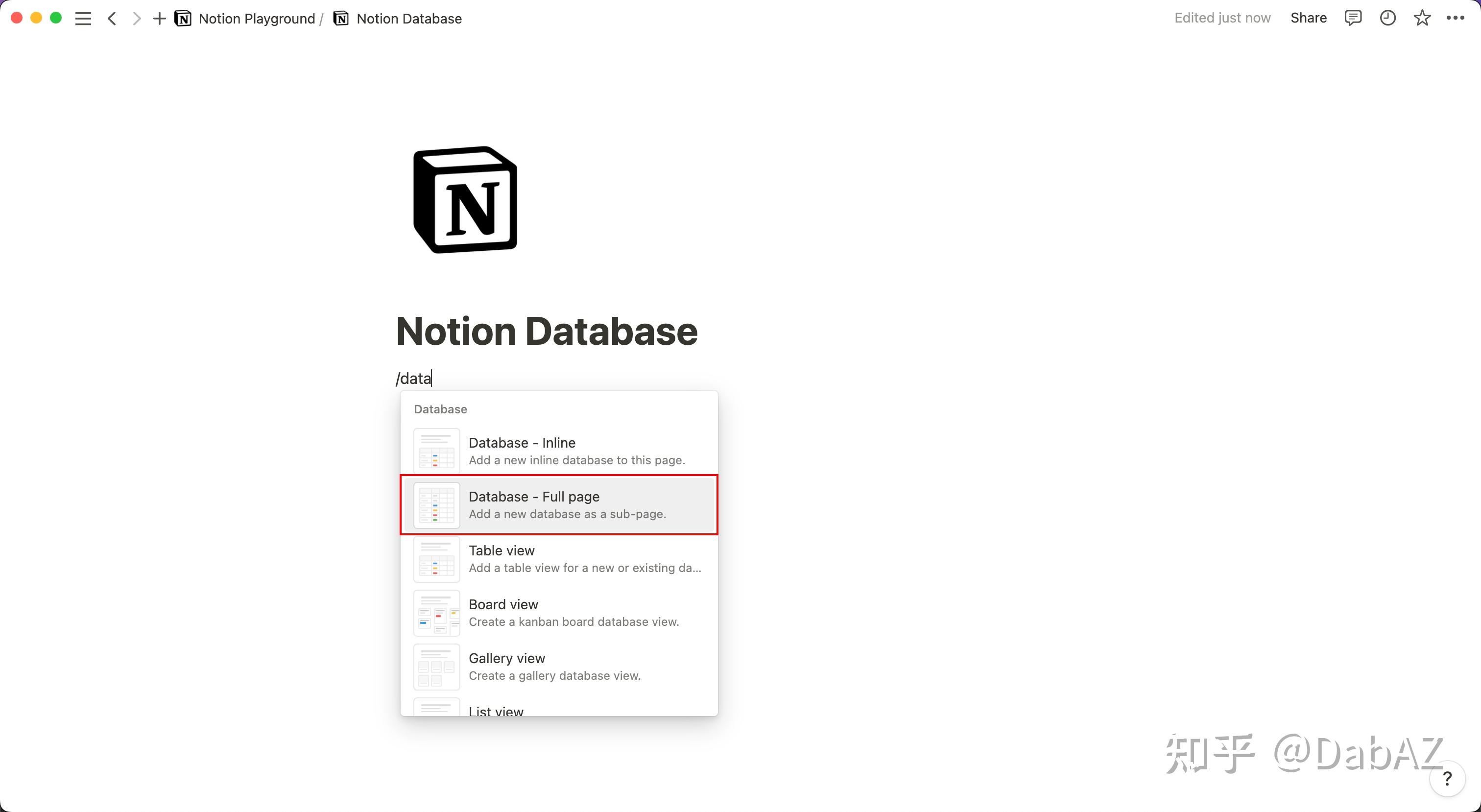 Notion Database（数据库）简明教程（第一部分） - 知乎