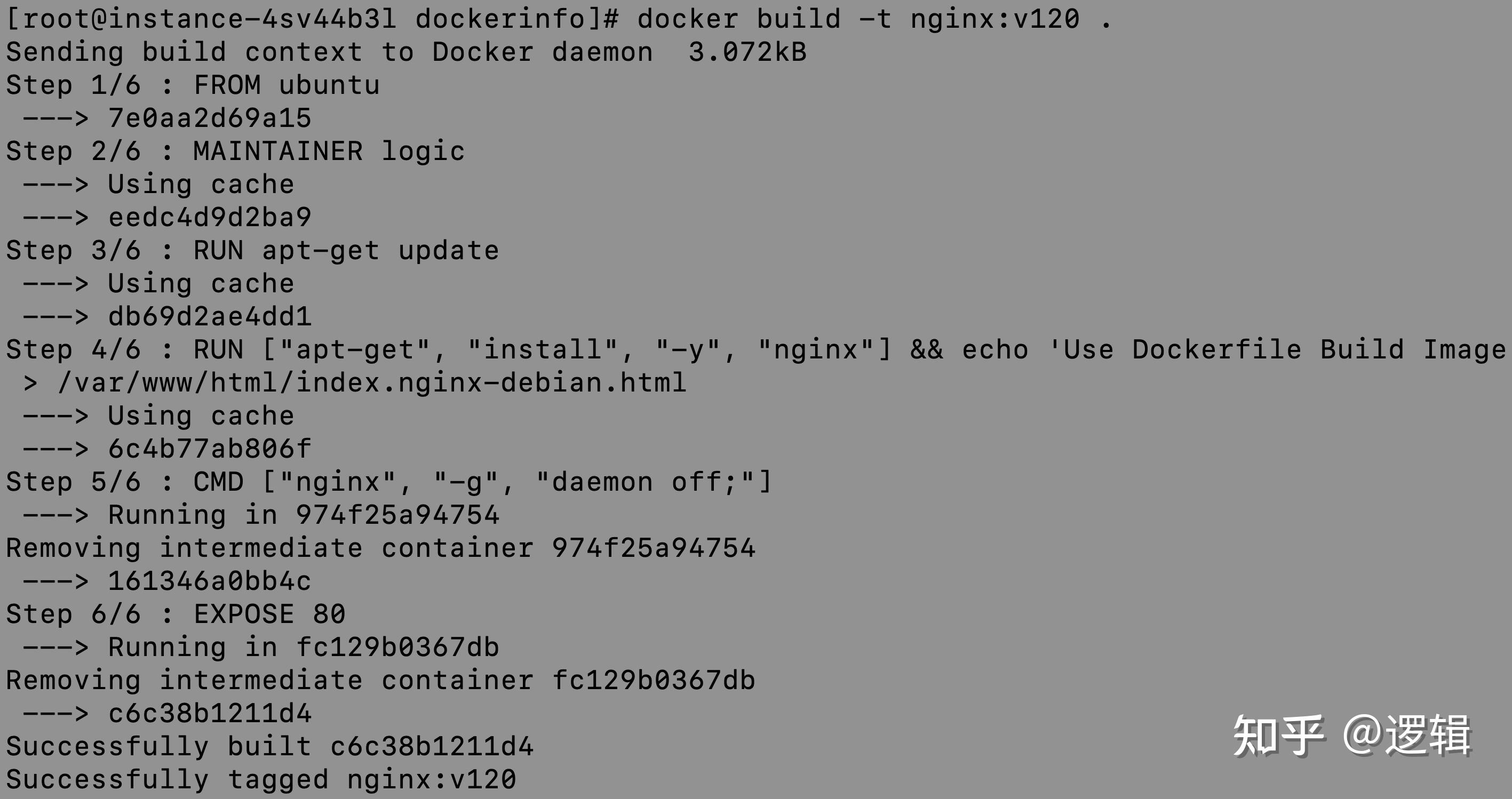 Docker-Dockerfile指令最全案例详解 RUN & CMD【上】(6) - 知乎