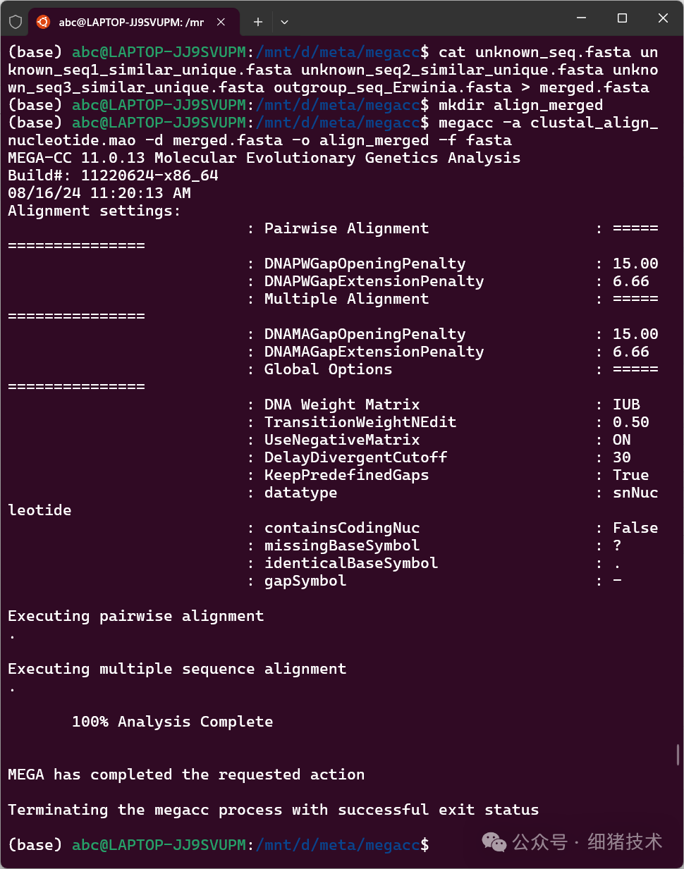 MEGA-CC程序使用方法 - 知乎