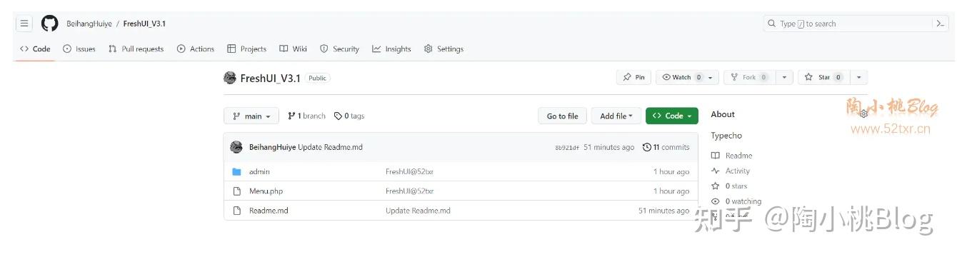 Typecho好看的后台主题FreshUi，适配PHP8.X之后开源了 - 知乎
