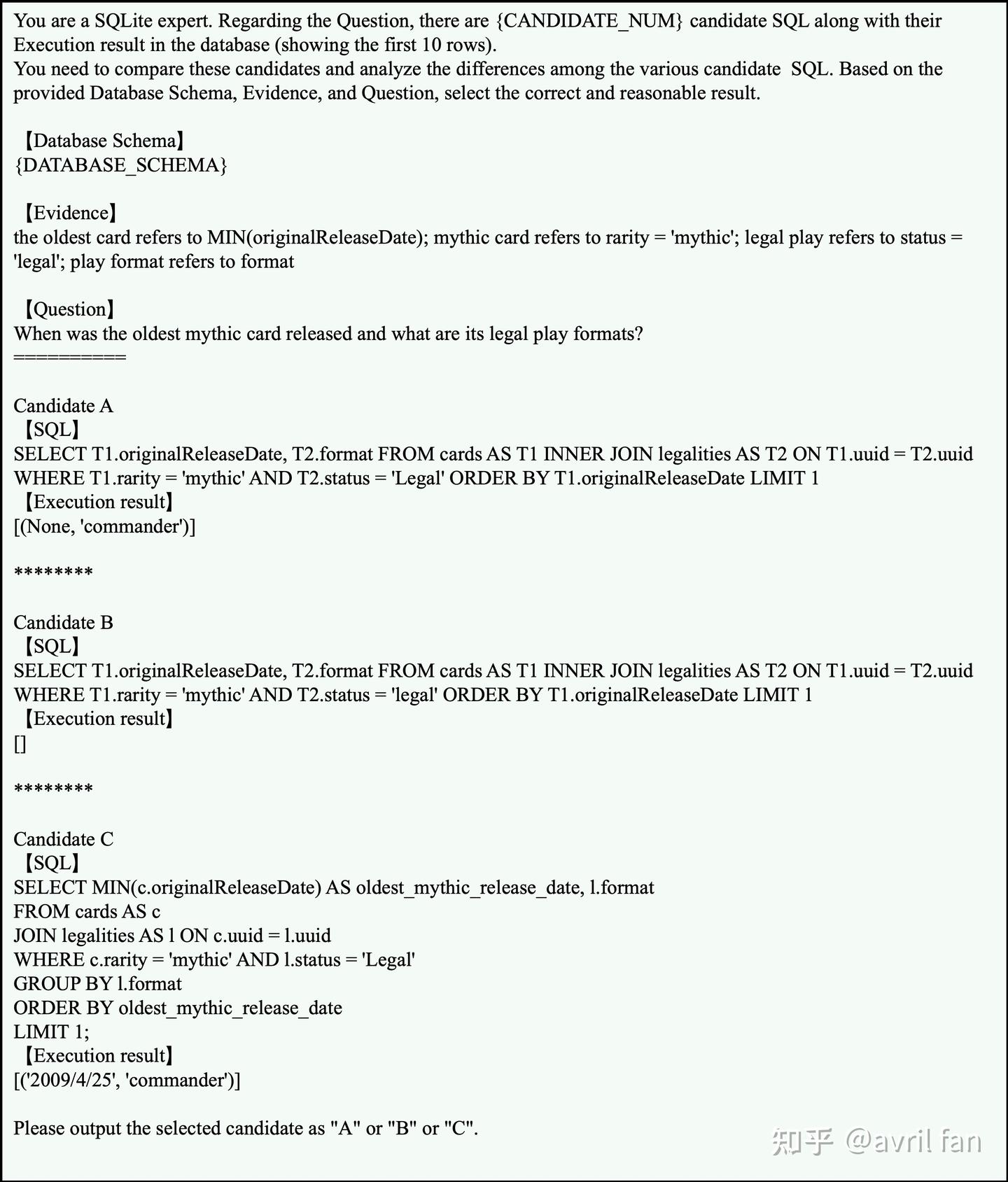 论文翻译--XIYAN-SQL: A MULTI-GENERATOR ENSEMBLE FRAMEWORK FOR TEXT-TO-SQL - 知乎
