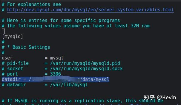 mysql数据存储目录的迁移 - 知乎