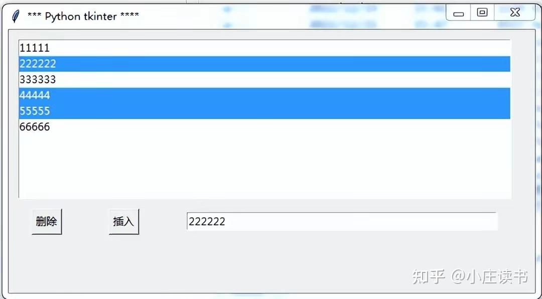 Python tkinter 学习笔记（四）：列表框 - 知乎