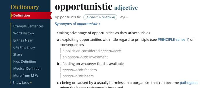 科研术语扫盲：opportunistic - 知乎