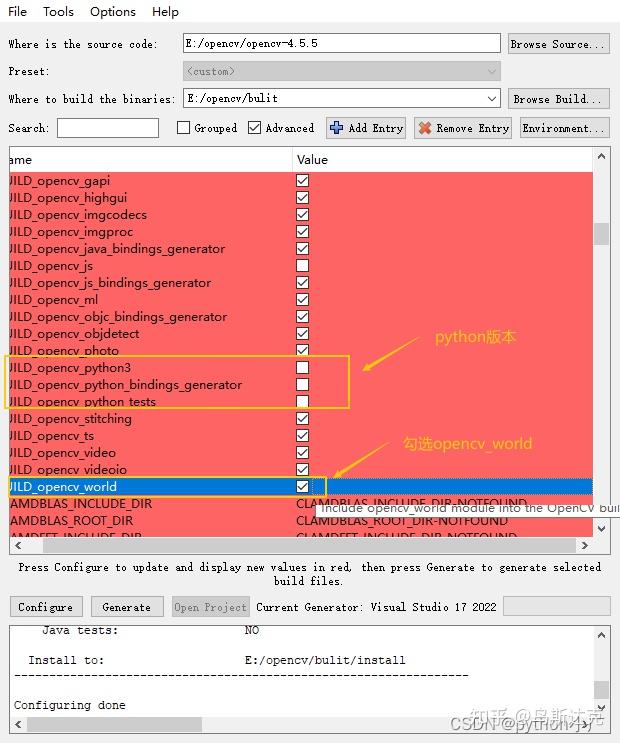 编译opencv4.7 - 知乎