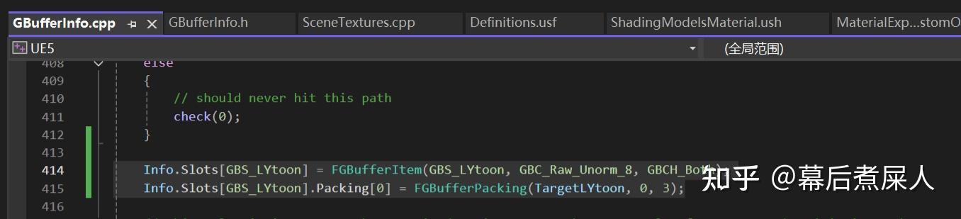UE5.2 Custom Gbuffer - 知乎