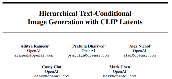 Text To Image | Hierarchical Text-Conditional Image Generation with CLIP Latents - 知乎