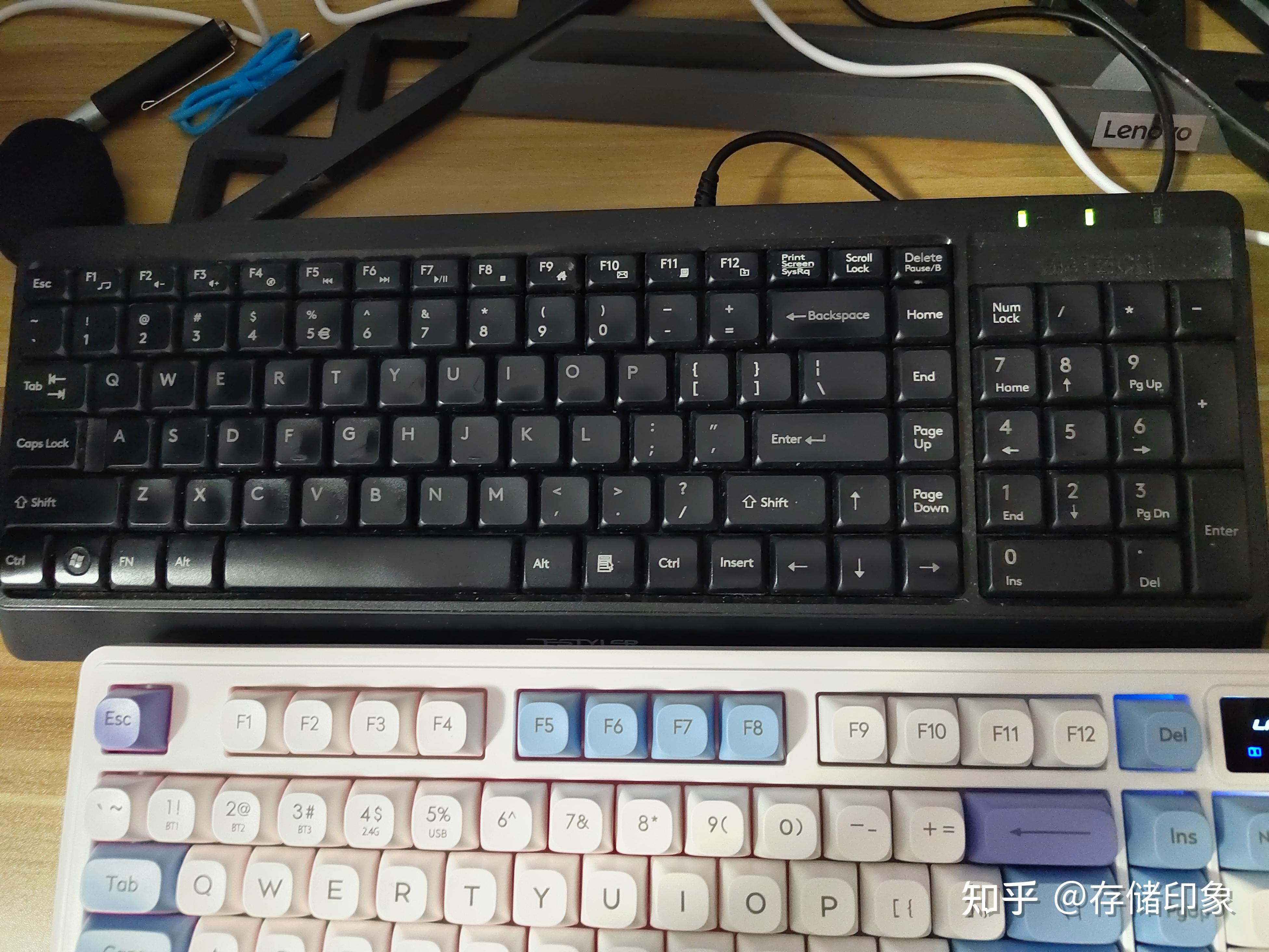 日常办公、家用普通键盘如何选？狼途 L98 静音键盘测评有话说【薄膜键盘横评体验】