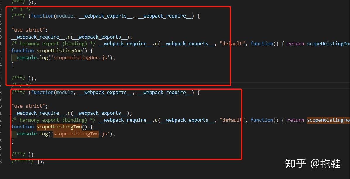 webpack学习日志-6-Scope-Hoisting - 知乎