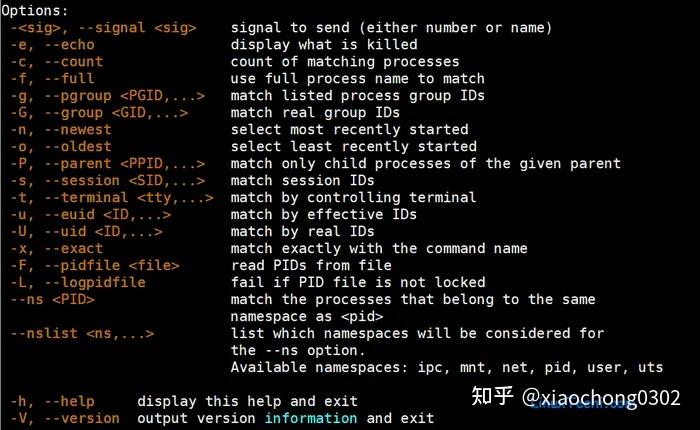 linux pgrep 和 pkill 命令使用教程 - 知乎