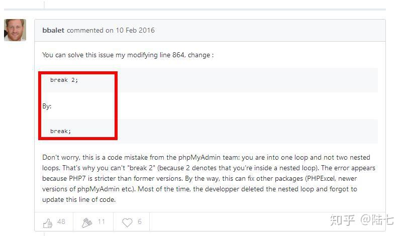 phpmyadmin导出数据库出现错误break2 - 知乎