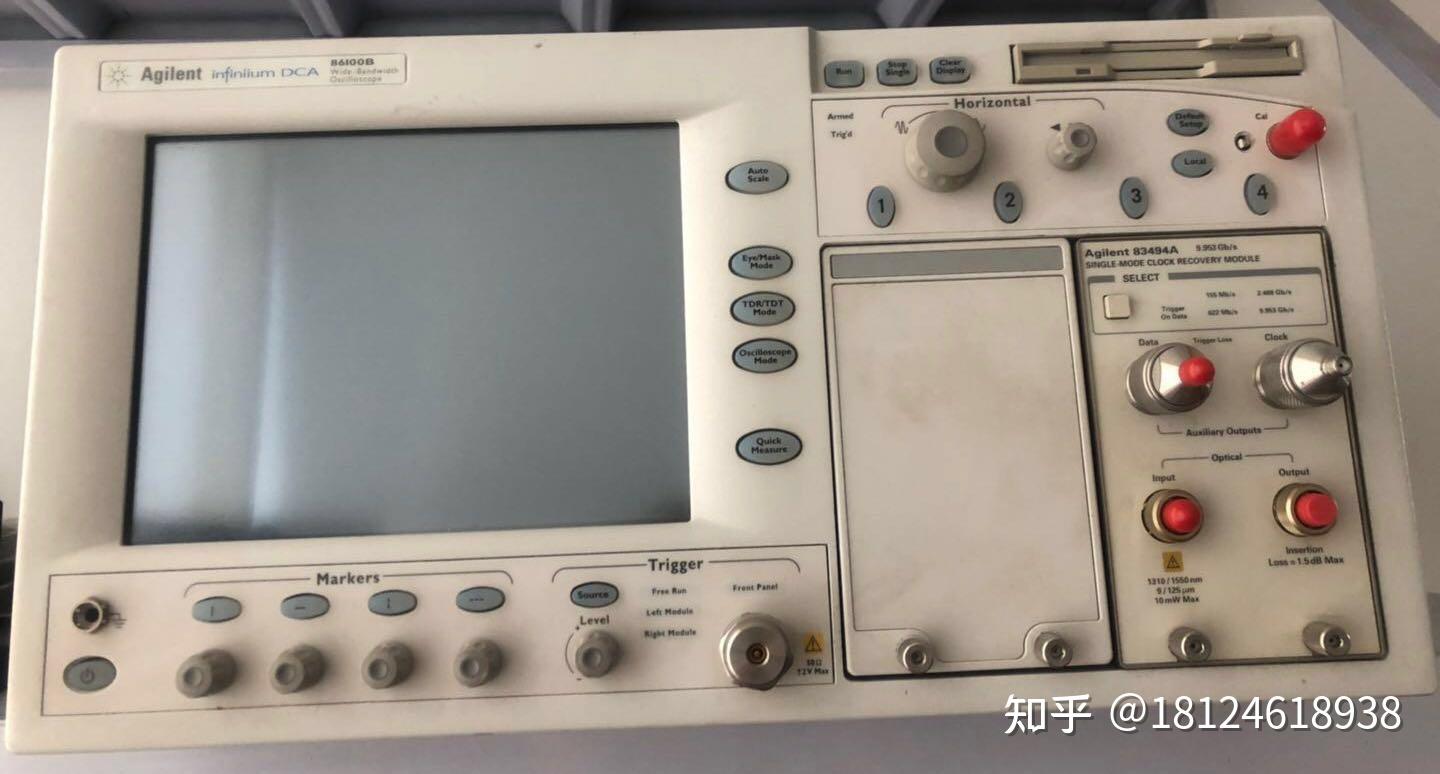 Agilent安捷伦86100B光示波器 - 知乎
