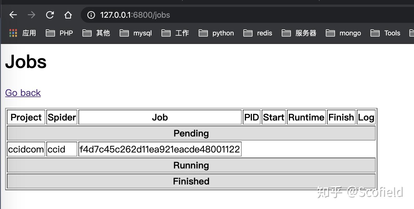 第八章 第一节 scrapyd和scrapy-client - 知乎