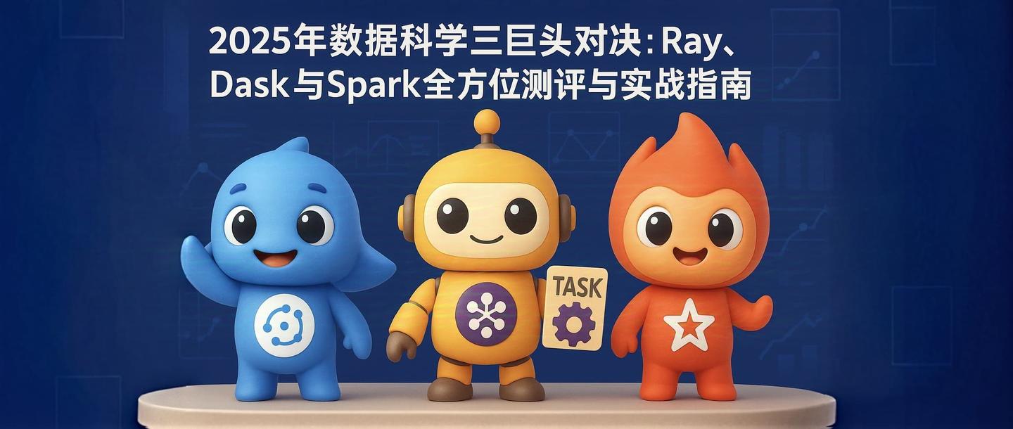 2025年数据科学三巨头对决：Ray、Dask与Spark全方位测评与实战指南 🚀 - 知乎