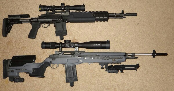 Mk14,M14EBR,Mini14等枪械和M14有什么不同? - 知乎