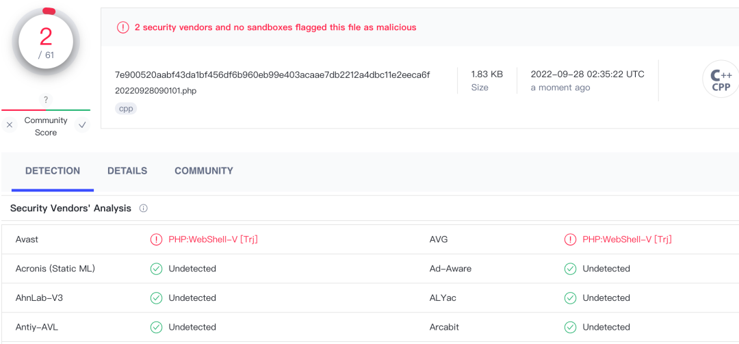 Tide安全团队——无字母数字Webshell&&冰蝎Webshell - 知乎