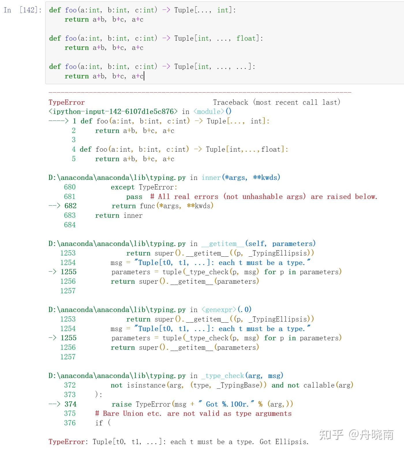 python 中一个有意思的类 Ellipsis 的属性和用法 - 知乎