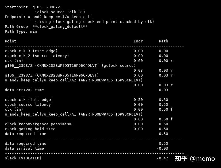 STA中的clock gating check - 知乎