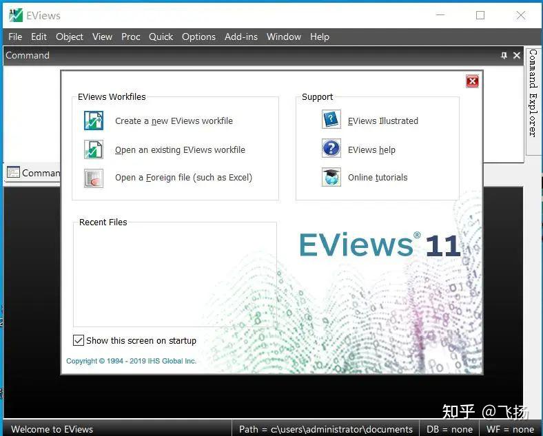 EViews11.0计量经济学软件安装包下载地址及安装教程！ - 知乎