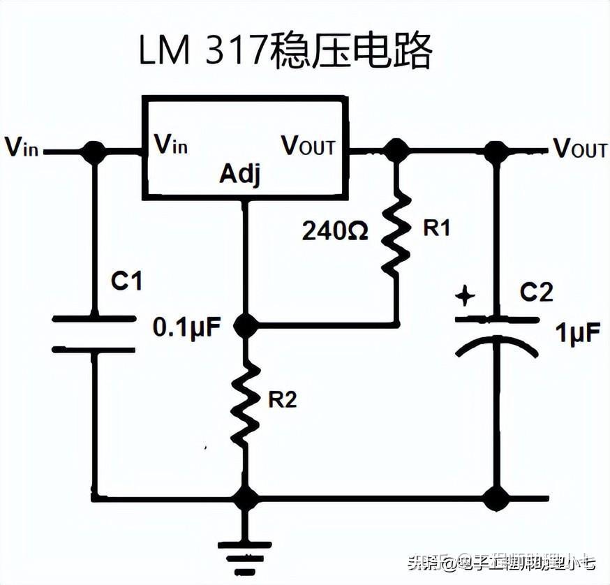 什么是 LM317 ？LM317 引脚图+LM317 工作原理及参数，带你搞定 LM317 - 知乎