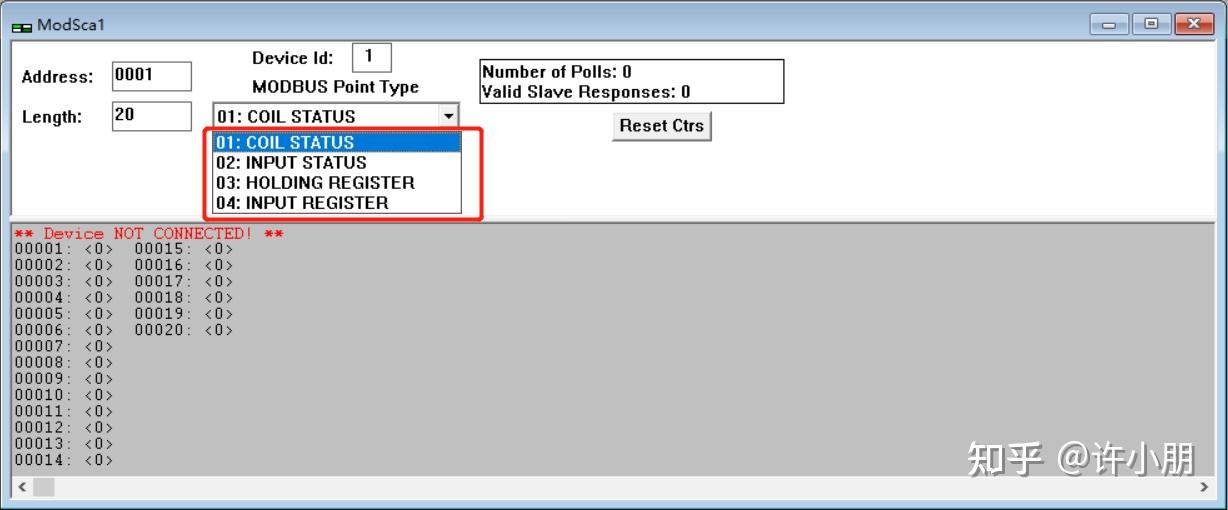 串口调试工具———Modscan32 - 知乎