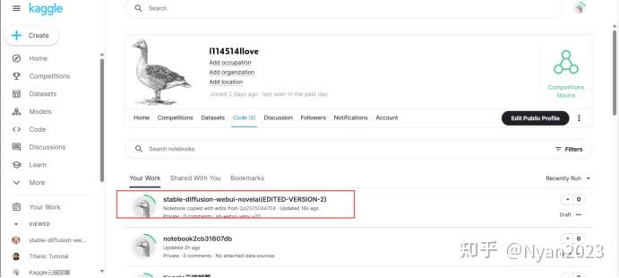 Kaggle云端部署Stable Diffusion，白嫖GPU画图！ - 知乎