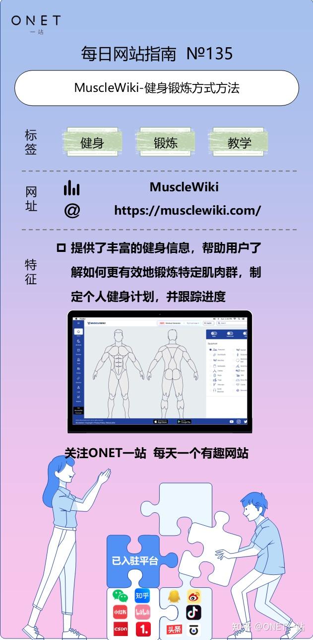 【135】MuscleWiki-健身锻炼方式方法 - 知乎