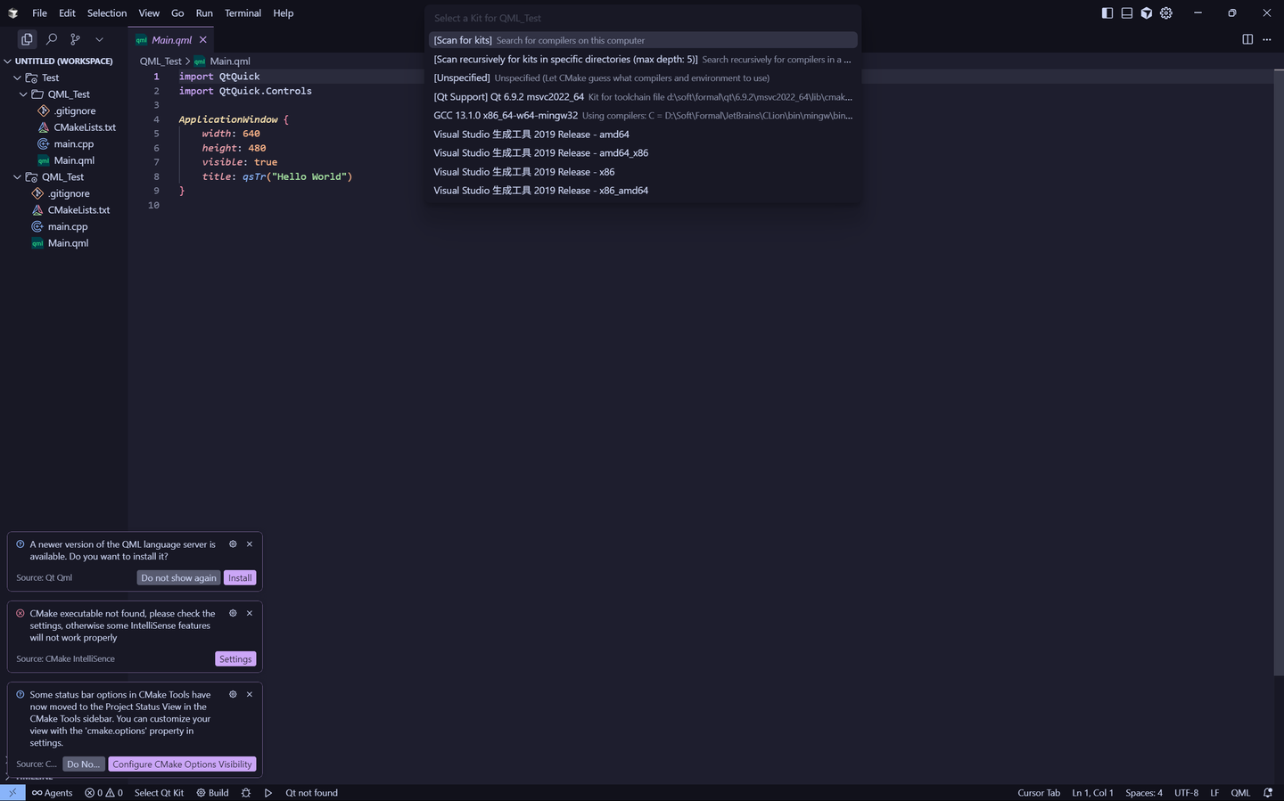 VS Code&Cursor 开发 QT_QML - 知乎