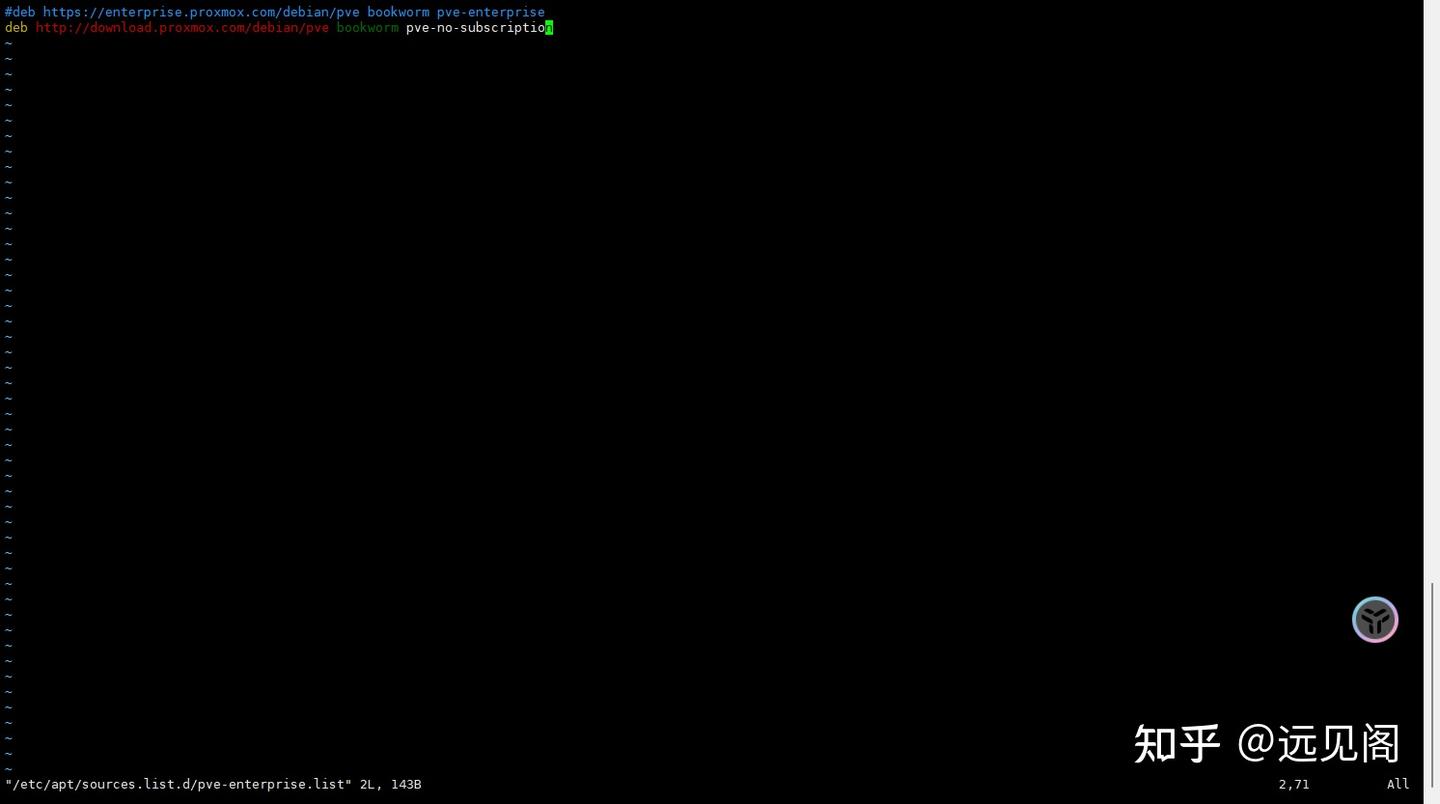 pve在执行apt-get update更新软件包时报错 - 知乎
