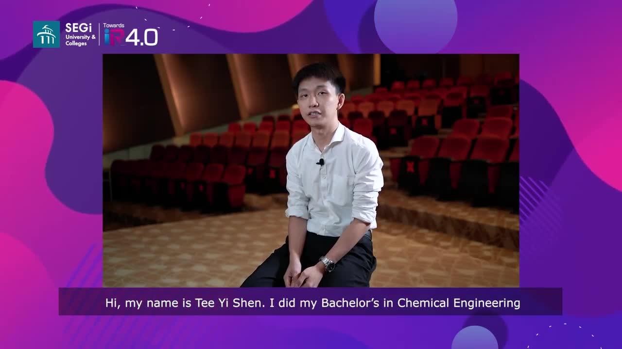 见见SEGI校友Tee Yi Shen - 知乎