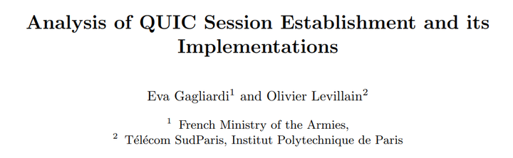 QUIC会话建立及其实现分析 - 知乎