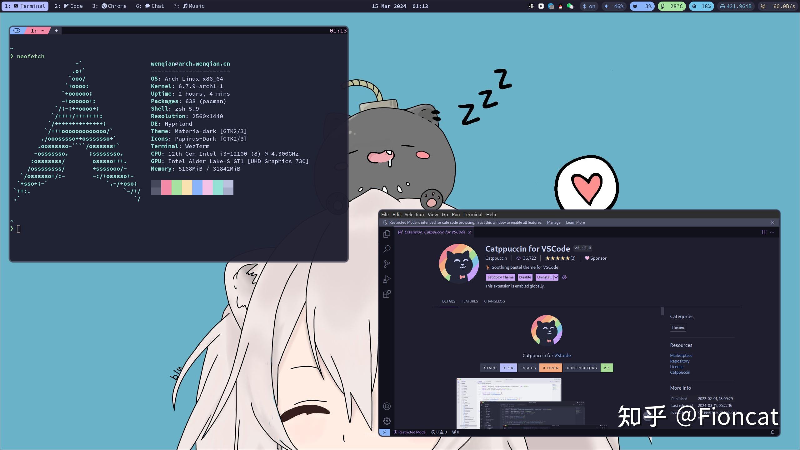 Linux 平铺窗口管理 Hyprland 简易入门 - 知乎
