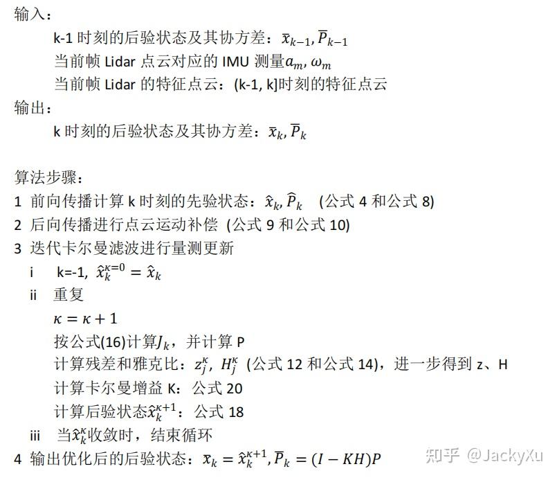 FAST-LIO算法解读 - 知乎