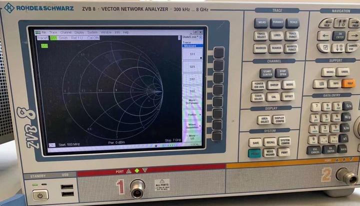 R&S罗德与施瓦茨ZVB8网络分析 - 知乎