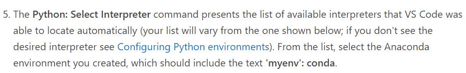 为VS code配置Anaconda 环境 - 知乎