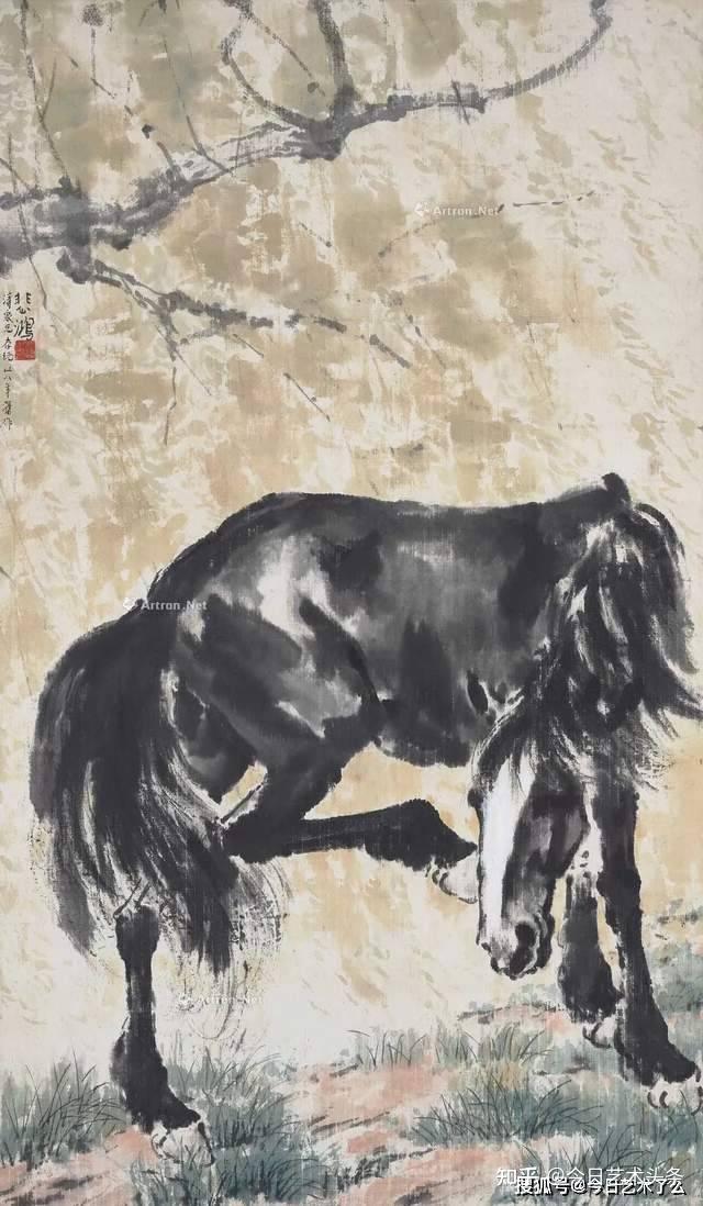 画家徐悲鸿2024年成交最贵的十幅书画作品 - 知乎