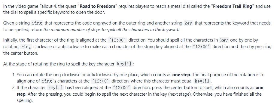 LeetCode刷题实战514：自由之路 - 知乎